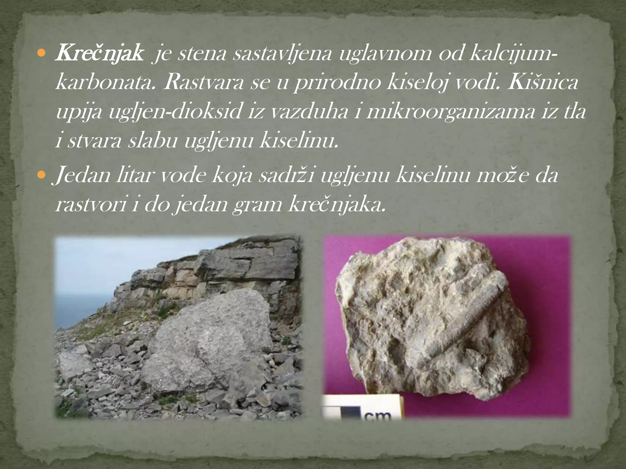 Kraška erozija | PPTX