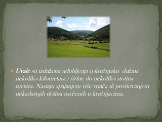 Kraška erozija | PPTX