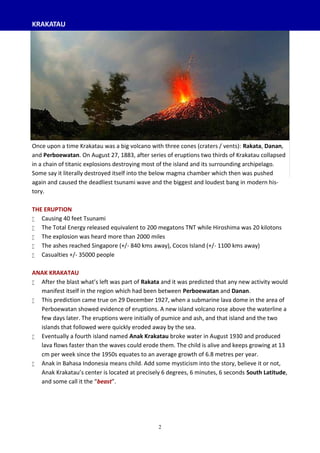 Krakatau 2015 | PDF