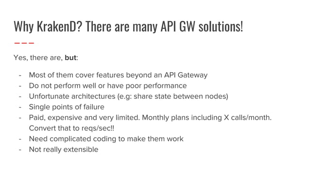 KrakenD API Gateway | PPT