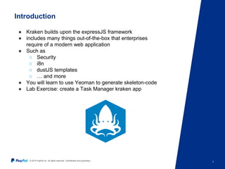 Kraken.js Lab Primer | PPT