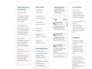Where MOOCs won't do: the affordances of Telecollaboration for language ...