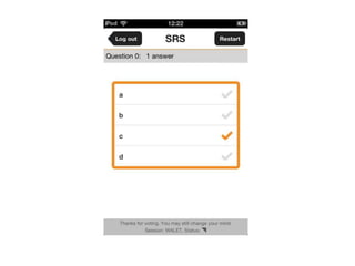 Student Reponse Systems: Analog or Digital | PPTX