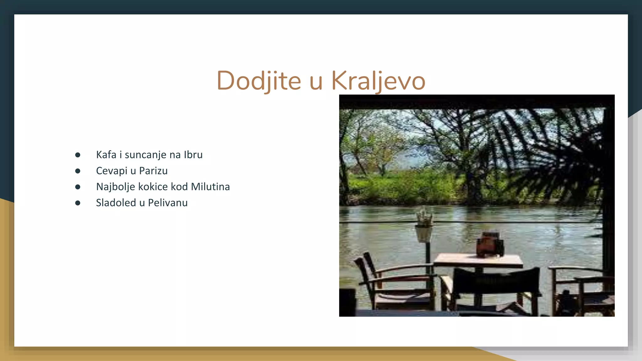 Kraljevo grad na tri reke | PPTX