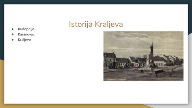 Kraljevo grad na tri reke | PPT