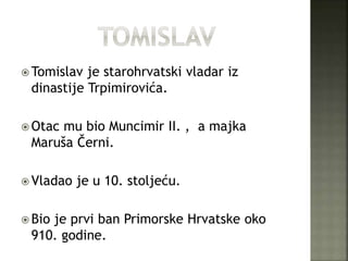 Kralj Tomislav Iva | PPTX