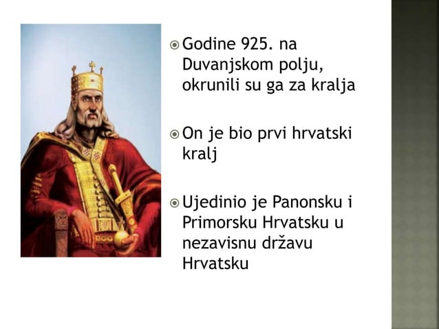 Kralj Tomislav Iva | PPTX