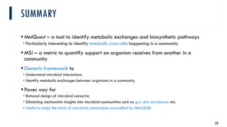 Computational Approaches to Understanding Interactions in Microbial ...