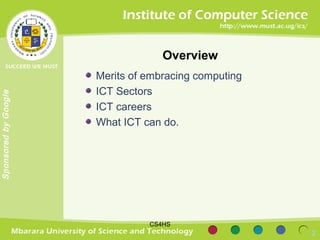 Embracing computing in Secondary schools | PPT
