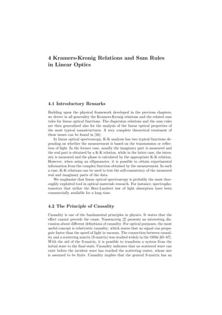 Kramers kronig relations in optical materials research | PDF