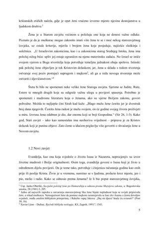 Kršćansko ostvarenje žene: majčinstvo i djevičanstvo | PDF