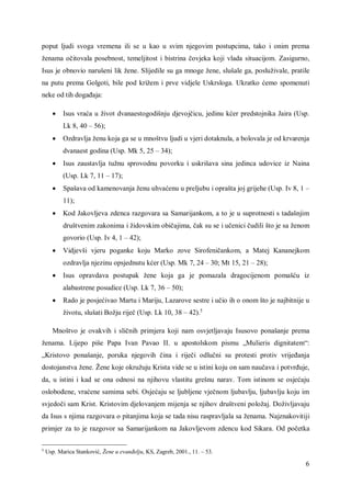 Kršćansko ostvarenje žene: majčinstvo i djevičanstvo | PDF