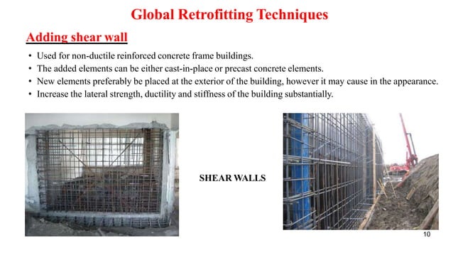 Seismic Retrofitting Techniques & Rehabilitation | PPTX | Civil ...