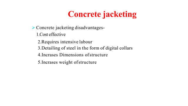 Seismic Retrofitting Techniques & Rehabilitation | PPTX | Civil ...