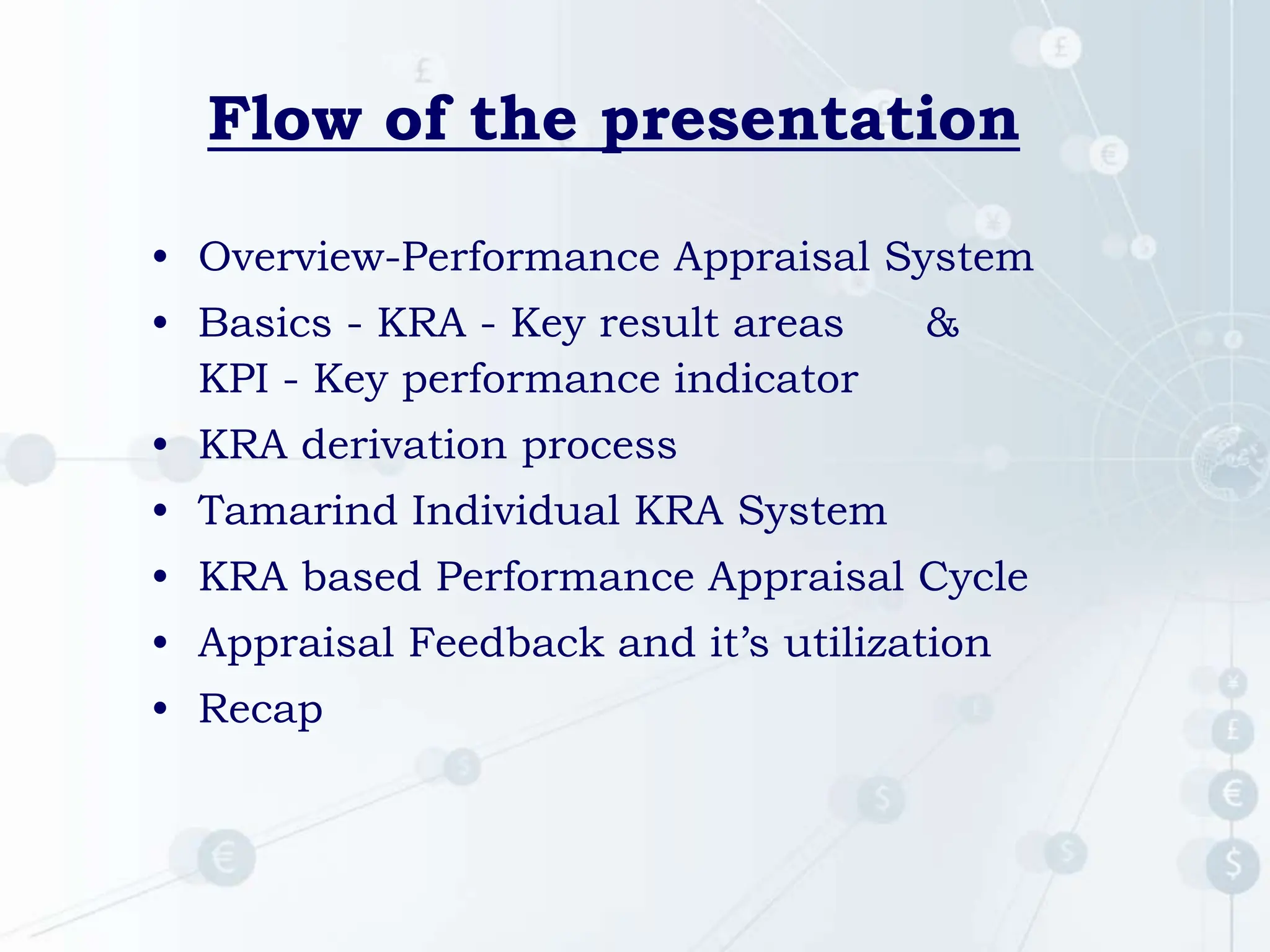 KRA Presentation Appraisal system for HR.ppt
