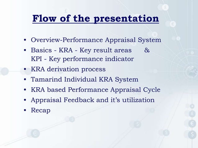 KRA Presentation Appraisal system for HR.ppt