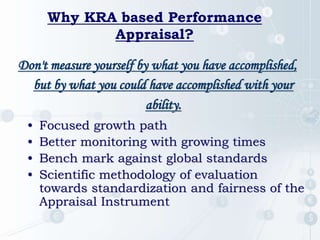 KRA Presentation Appraisal system for HR.ppt
