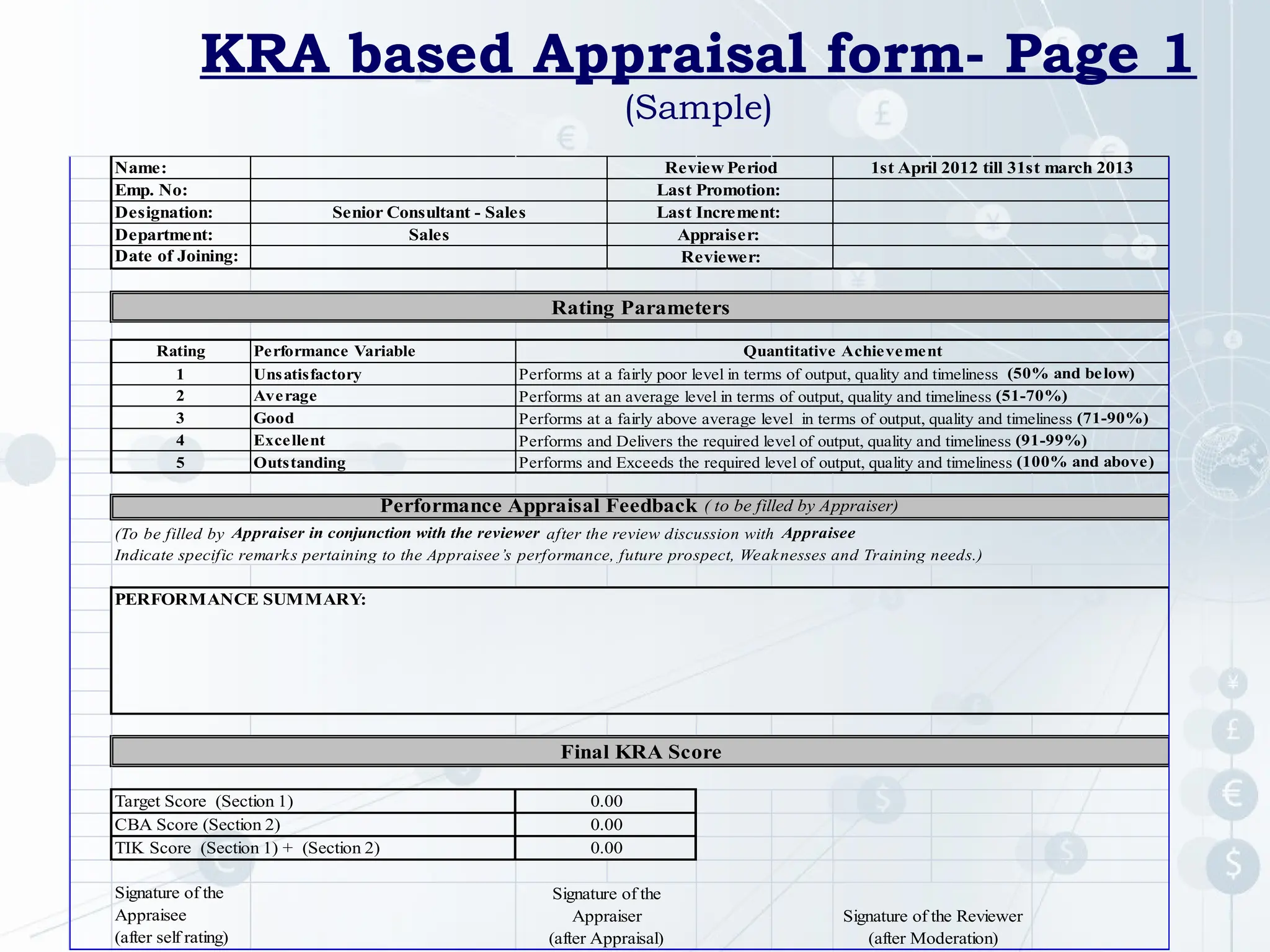 KRA Based Performance Appraisal System Presentation (1).ppt
