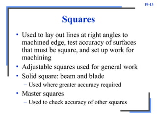 NOTE SECTION 6 LAYOUT TOOLS AND PROCEDURES | PPT