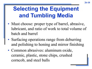 surface finishing operations and operating methods.ppt