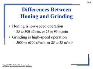 surface finishing operations and operating methods.ppt