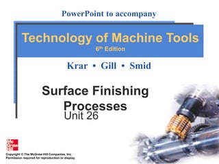 surface finishing operations and operating methods.ppt