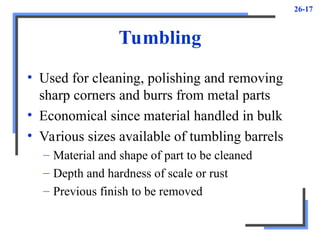 Engineering Worksyop Technology Surface Finish Processes | PPT