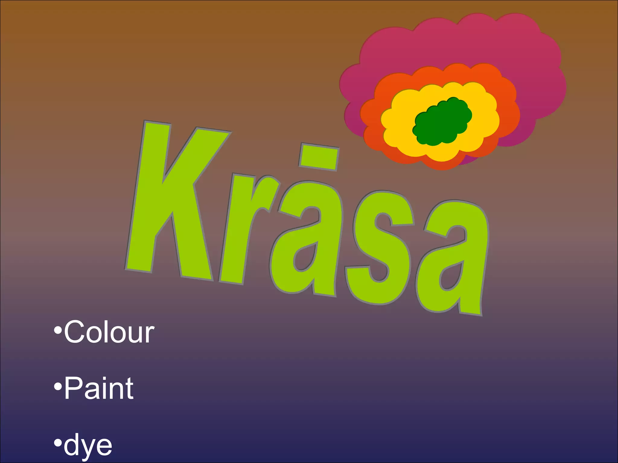 Latvian language: Colours | PPT