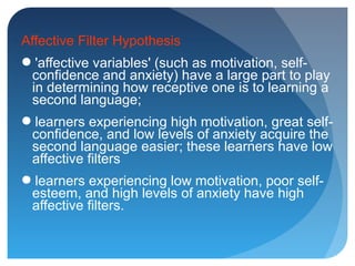 language acquisition | PPT