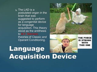 Krashen and Chomsky | PPTX