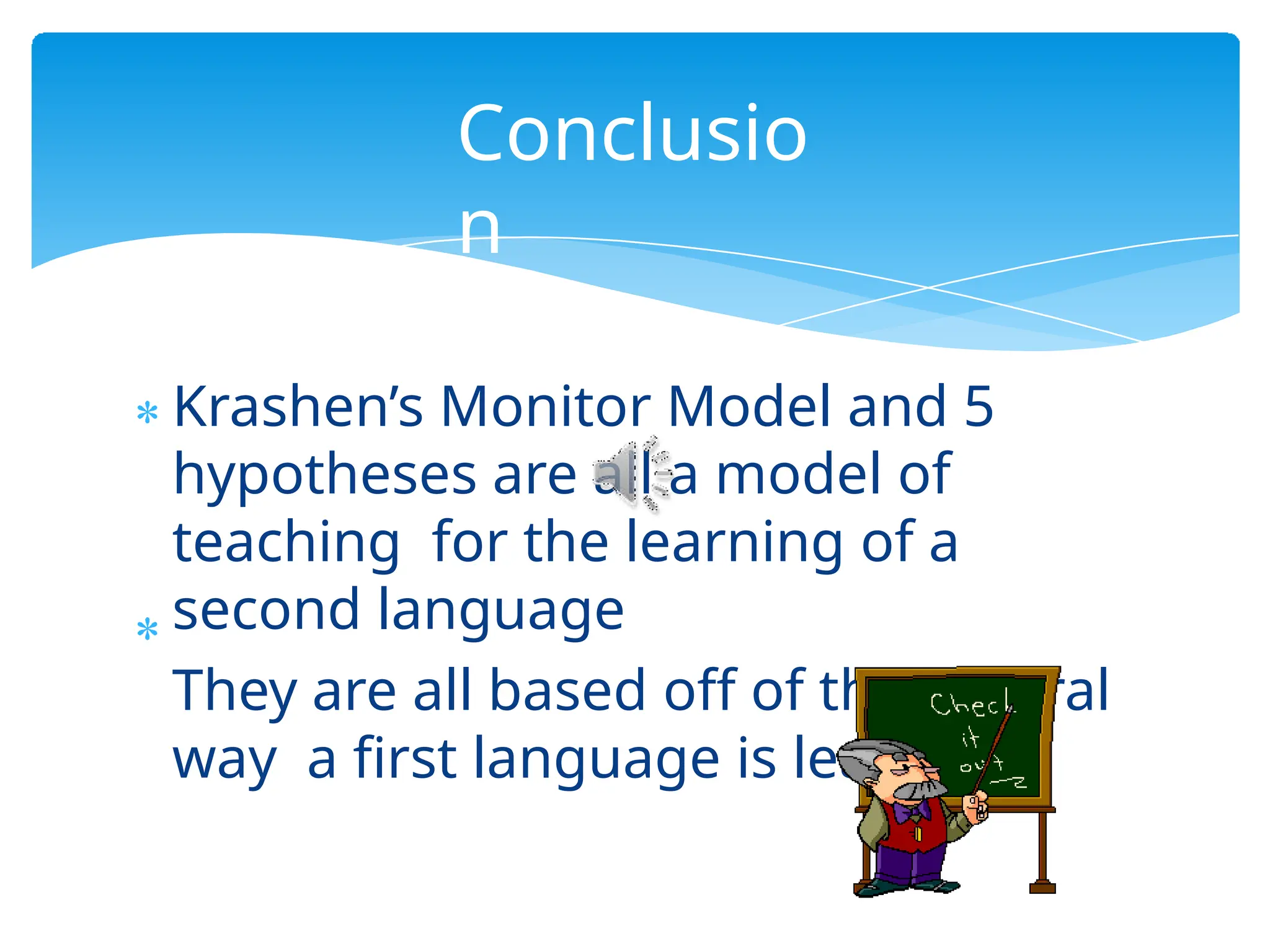 Stephen krashen's monitor model theories.pptx