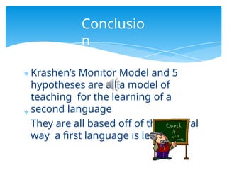 Stephen krashen's monitor model theories.pptx