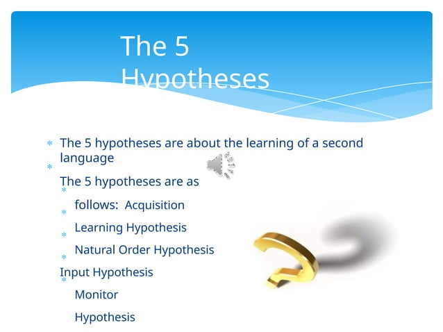 Stephen krashen's monitor model theories.pptx