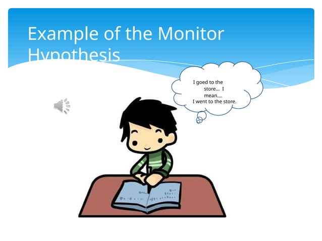 Stephen krashen's monitor model theories.pptx