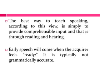 Krashen’s theory | PPTX