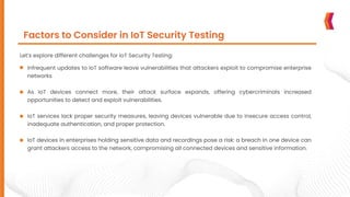 Empowering IoT Security Testing Solutions | PPT