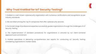 Empowering IoT Security Testing Solutions | PPT