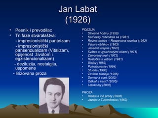 Kratka istorija slovacke knjizevnosti ydenka valent belic | PPT