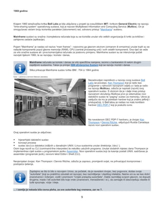 Kratka povijest UNIXa - od UNICSa do FreeBSDa i Linuxa | PDF