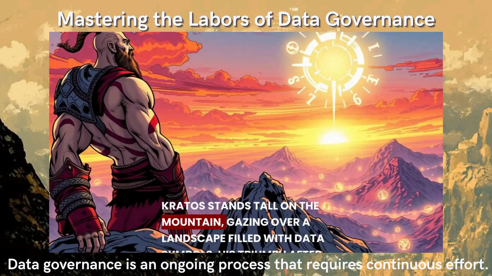 Kratos' 13 Challenges: A Data Governance Journey with Mirko Peters | PDF
