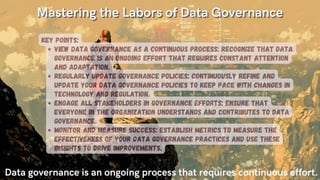 Kratos' 13 Challenges: A Data Governance Journey with Mirko Peters | PPT