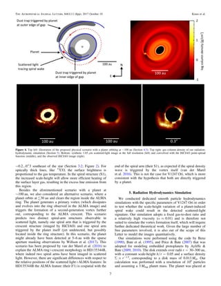 Dust-trapping Vortices and a Potentially Planet-triggered Spiral Wake ...