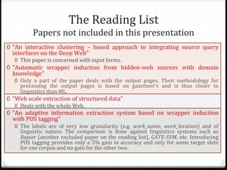 Machine Learning in DIADEM (Andrey Kravchenko) | PDF