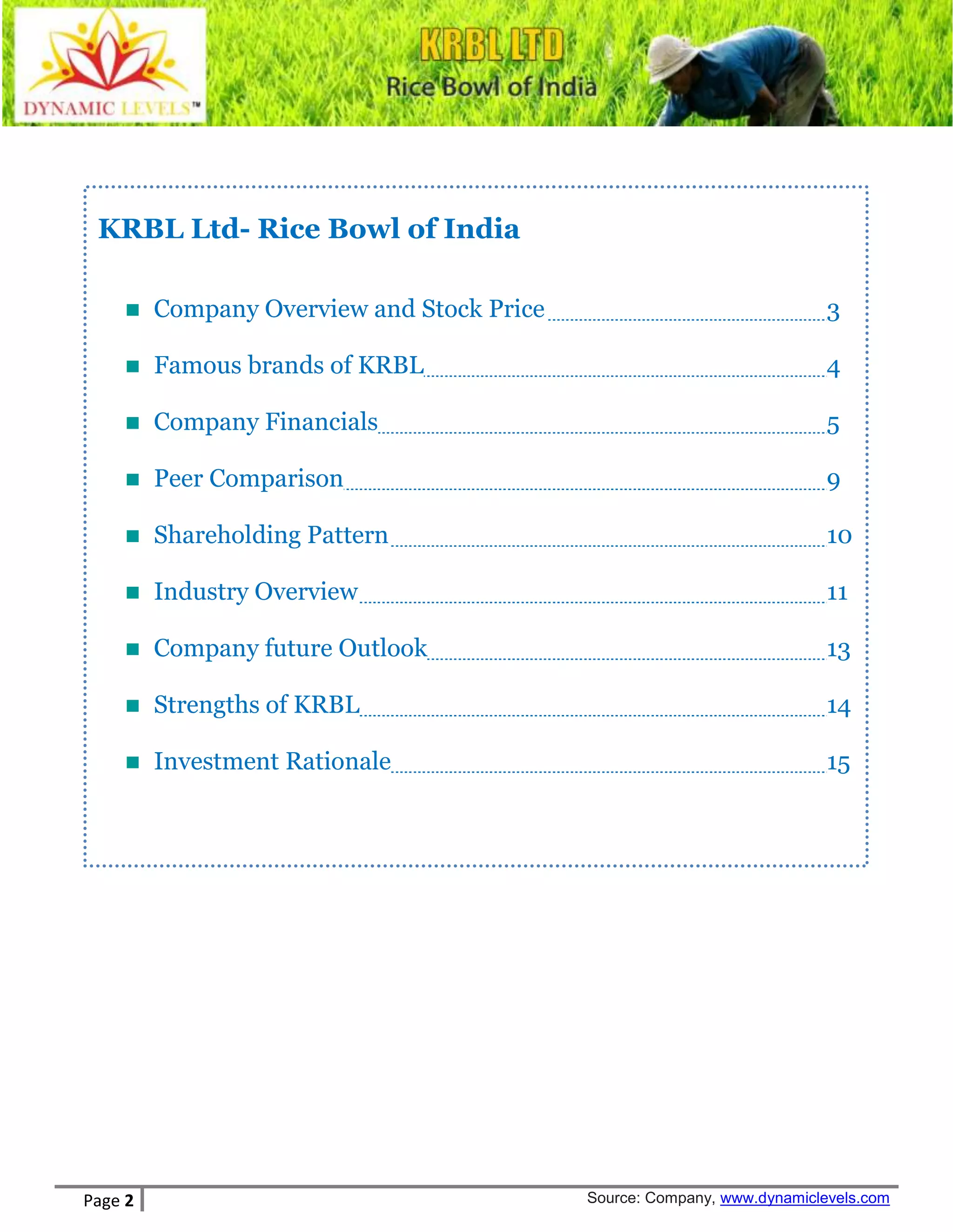 Krbl research-report-20062016 | PDF