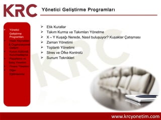KRC Egitim Sunum Dosyası 2017 | PPT
