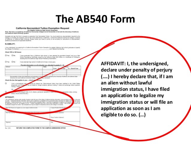 AB540 presentation (KRC)