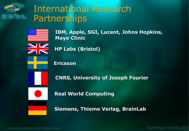 KRDL April 2001 | PPT