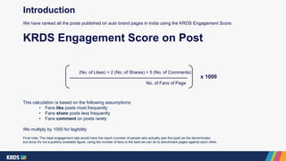 Monthly Social Media Report - KRDS_Auto | PPT