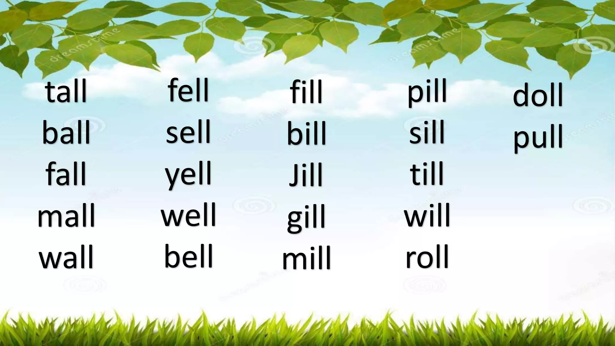 words with ll, pp and ss | PPTX