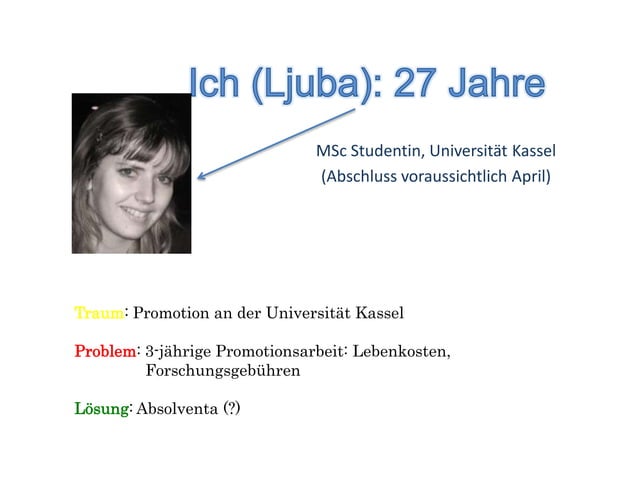 Kreativ bewerbung ppt | PPTX